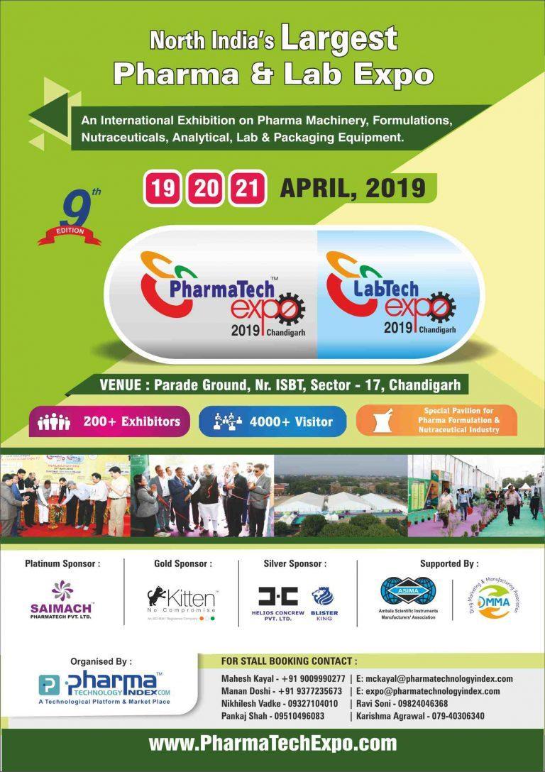 PHARMA & LAB EXPO 2019 – Pharma Machines & Technology