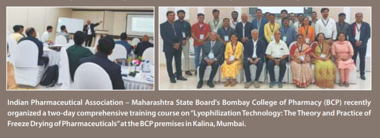 Bombay College of Pharmacy Training Course - Pharma Machines & Technology