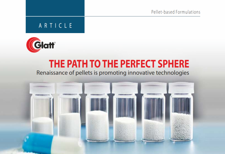 Articles The Path To The Perfect Sphere – Pharma Machines & Technology